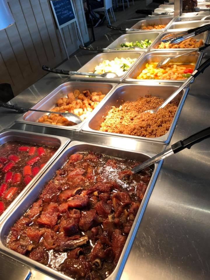 Oriental buffet store